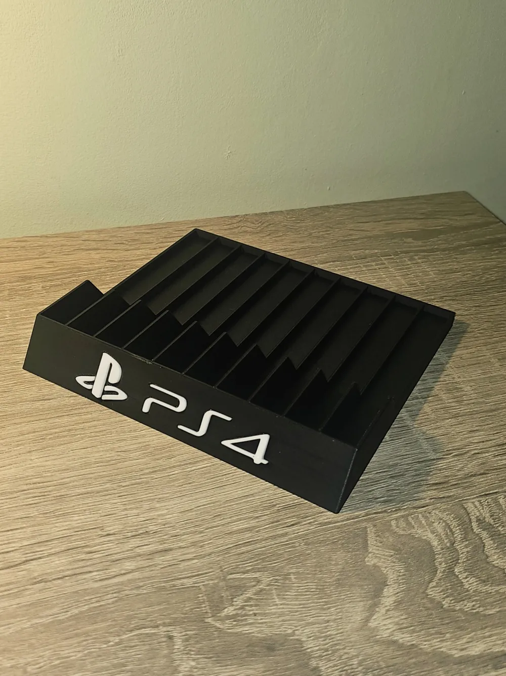 PS4 Game Stand - 8,10 & 15 Slots - Free 3D Print Model - MakerWorld