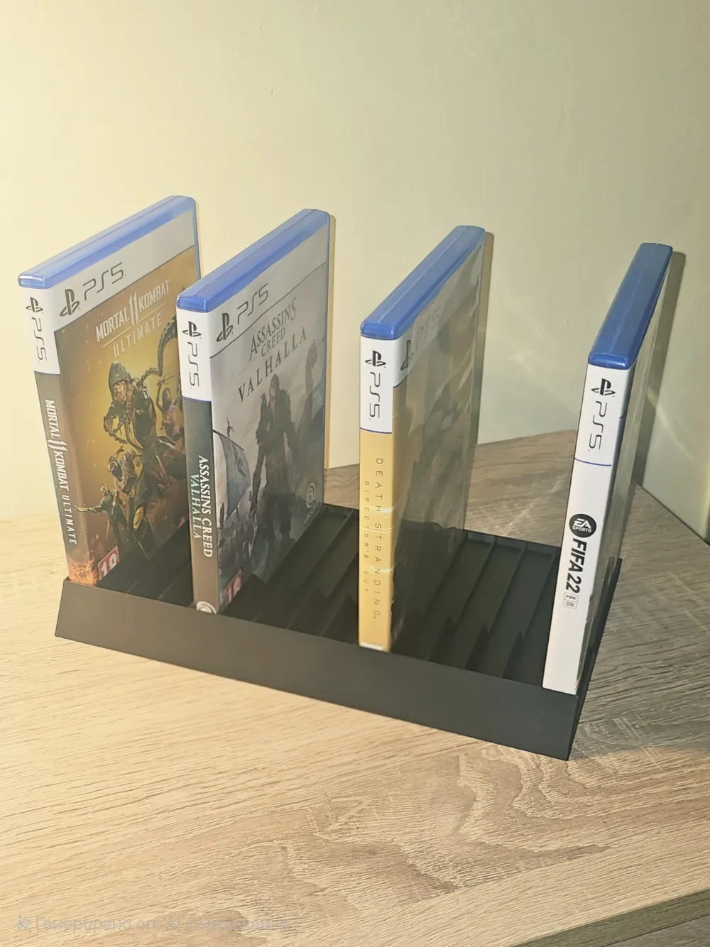 PS4 Game Stand - 8,10 & 15 Slots - Free 3D Print Model - MakerWorld