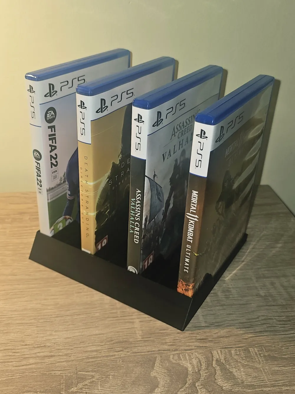 PS4 Game Stand - 8,10 & 15 Slots - Free 3D Print Model - MakerWorld