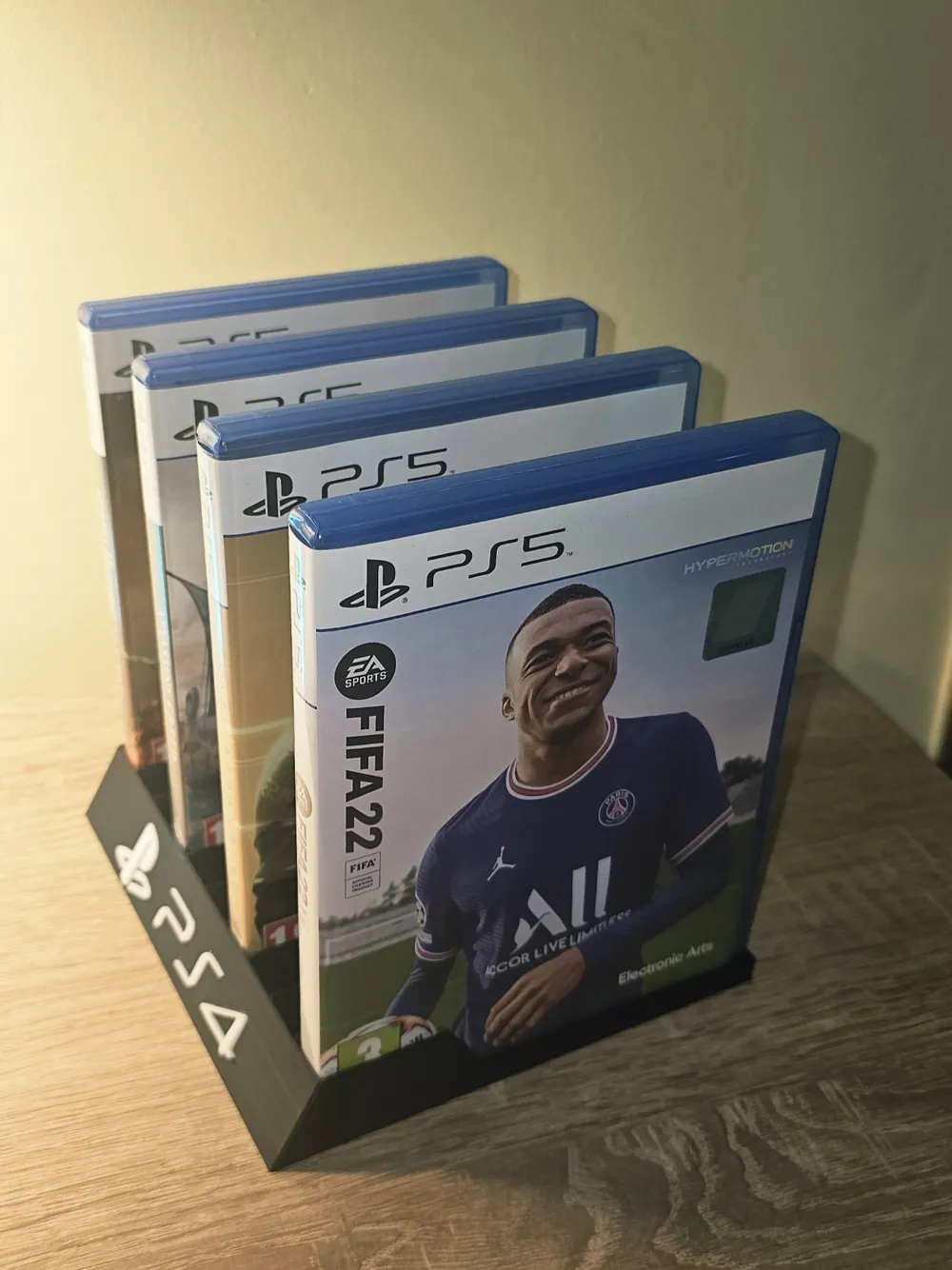 PS4 Game Stand - 8,10 & 15 Slots - Free 3D Print Model - MakerWorld