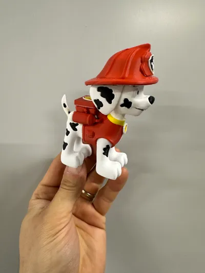 Figurines de Marshall de Pat' Patrouille - Modèle d'Impression 3D ...