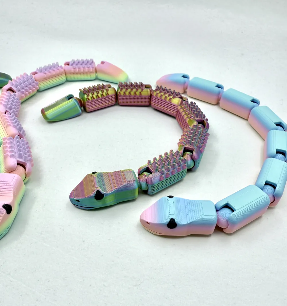 Flexi-Snake Articulated Snake Toy by Grove3D MakerWorld: Download Free ...
