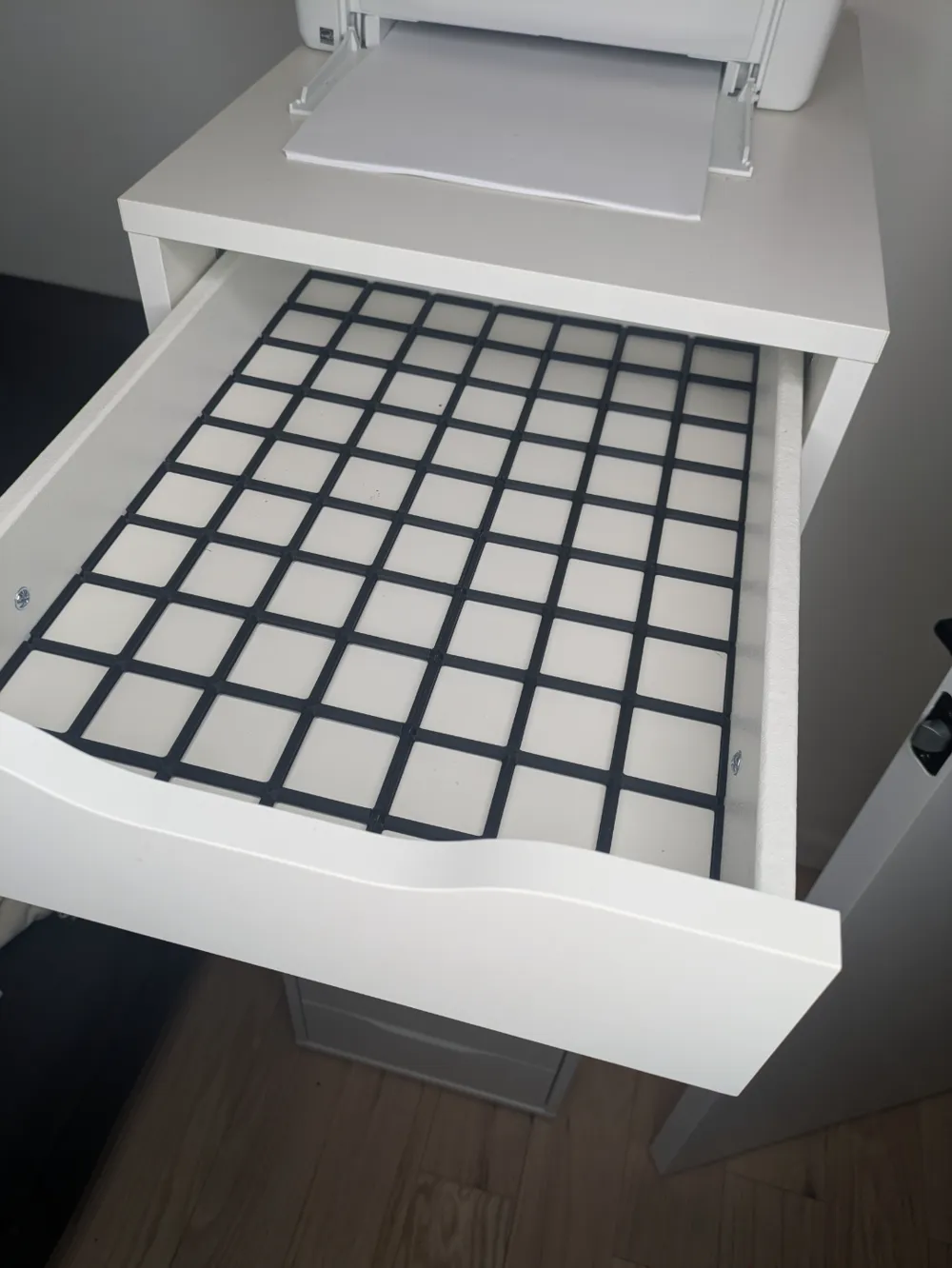 Gridfinity Base for Tall IKEA Alex Drawer 36x116cm Remixed by Alex Supkay - MakerWorld