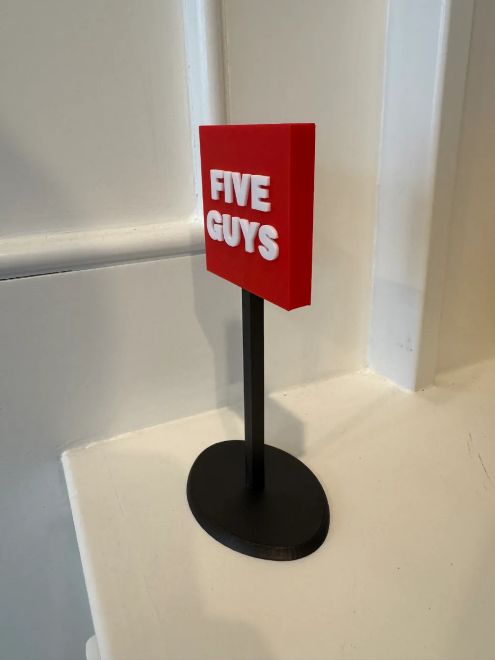 Five Guys Sign by 3D Print Creative Endeavors - MakerWorld