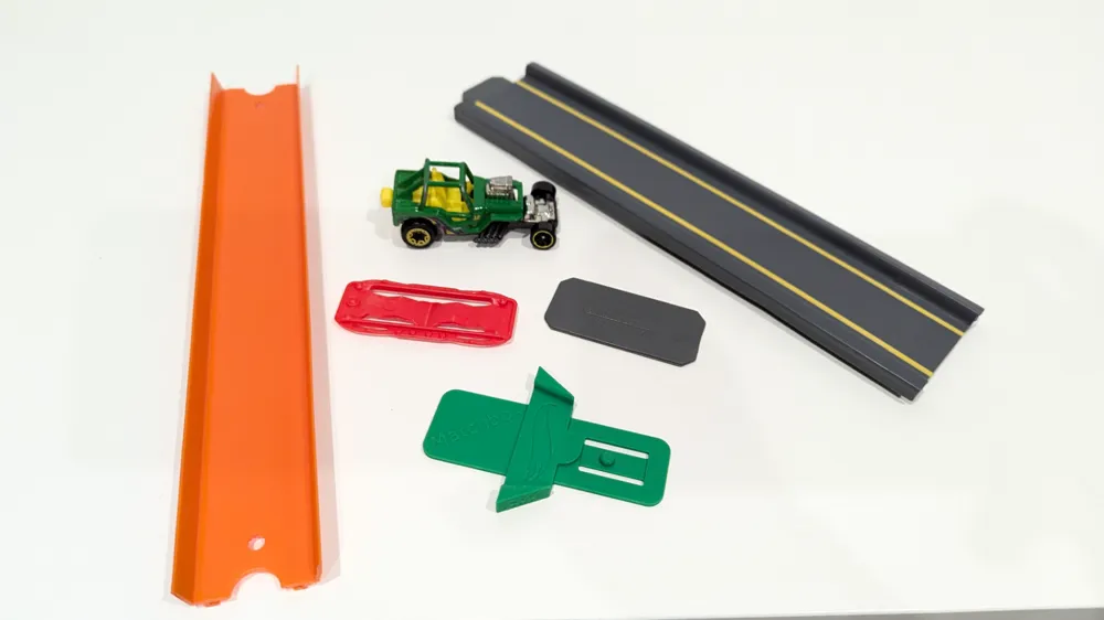 Hot Wheels Matchbox Track Adapter by RMK MakerWorld: Download Free 3D ...