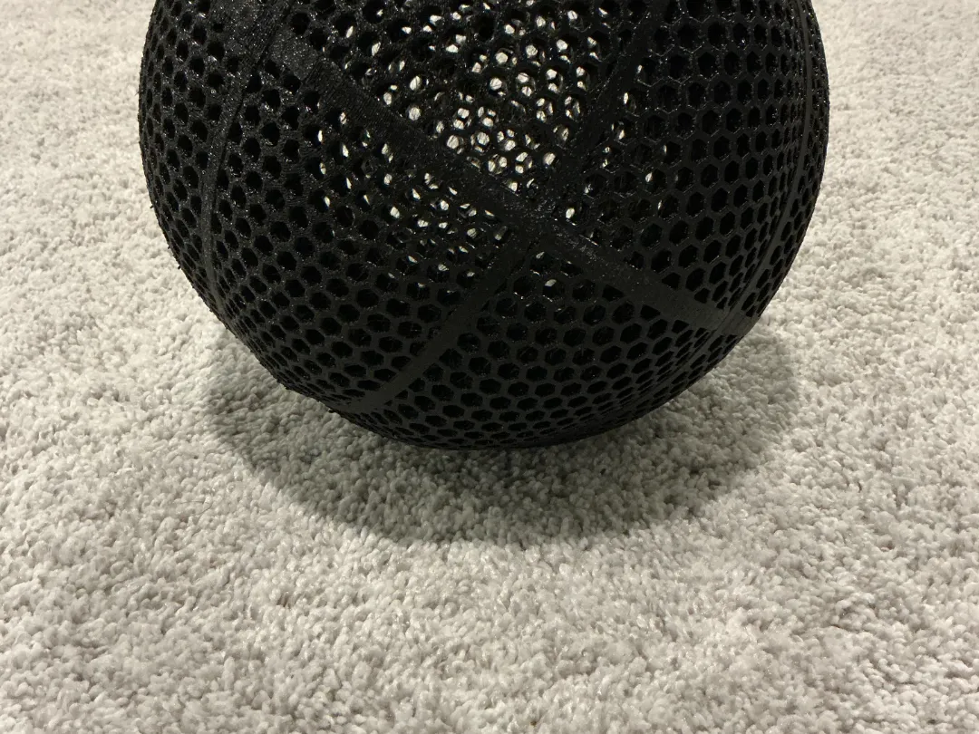 Airless basketball - Free 3D Print Model - MakerWorld