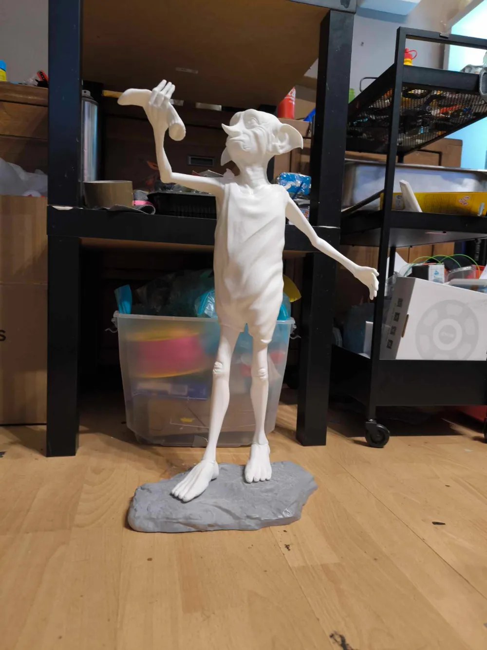 Dobby Statue 220% scale - Need support Remixed by PRINT3DGIFTS - MakerWorld