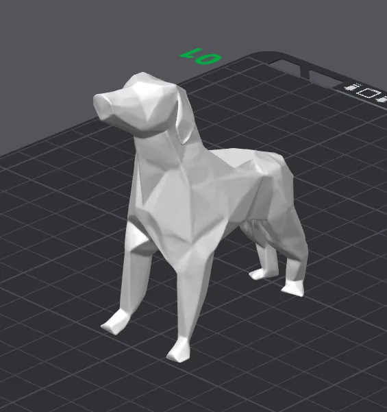 Polygon Dog Decoration by Chio97 - MakerWorld