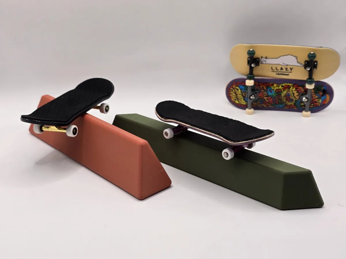 Parking Curb Fingerboard Skate Obstacle Set - Free 3D Print Model ...