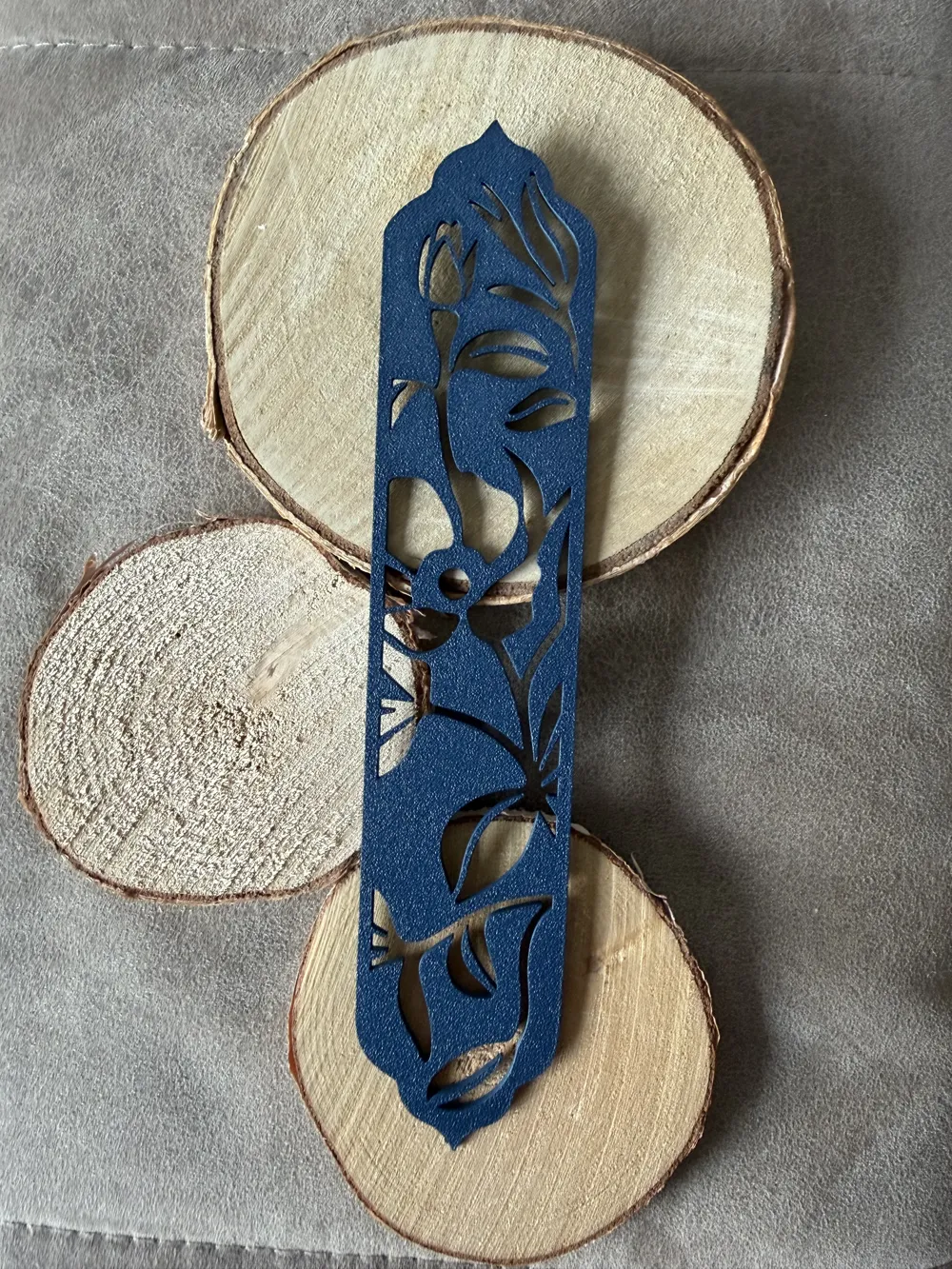Elegant Flower Bookmark - Printable without AMS - Free 3D Print Model ...