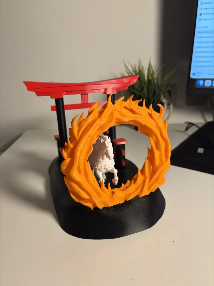 3Dプリント 馬の精神 (隠しLEDストリップ) - 無料3Dモデル -MakerWorld