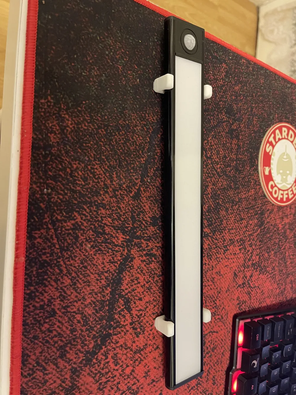 light clip (bracket) for motion sensor Aldi lights - Free 3D Print ...