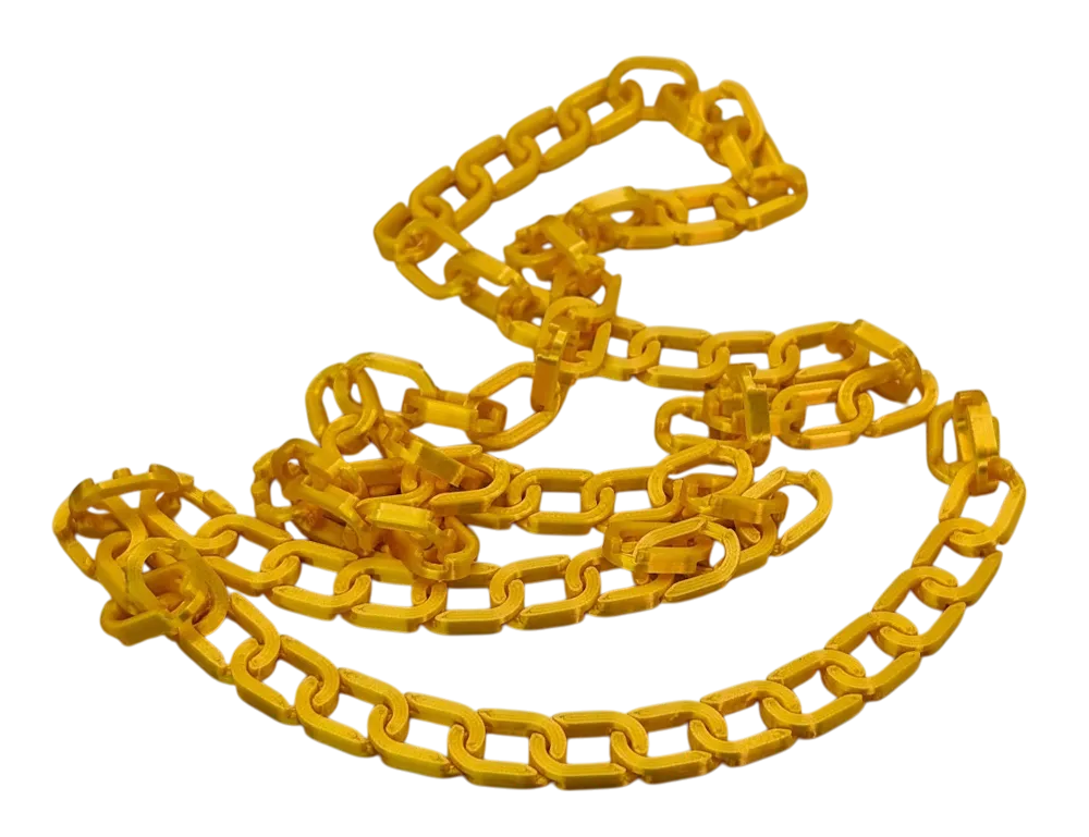 Long Chain print in place - Free 3D Print Model - MakerWorld