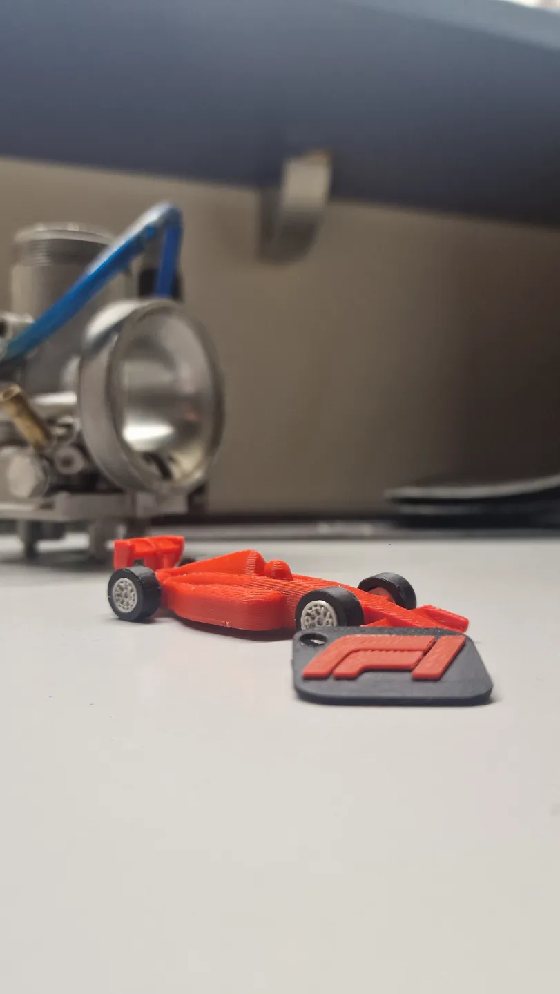 F1 KIT CARD + KEYCHAIN by Luca Ciardiello - MakerWorld
