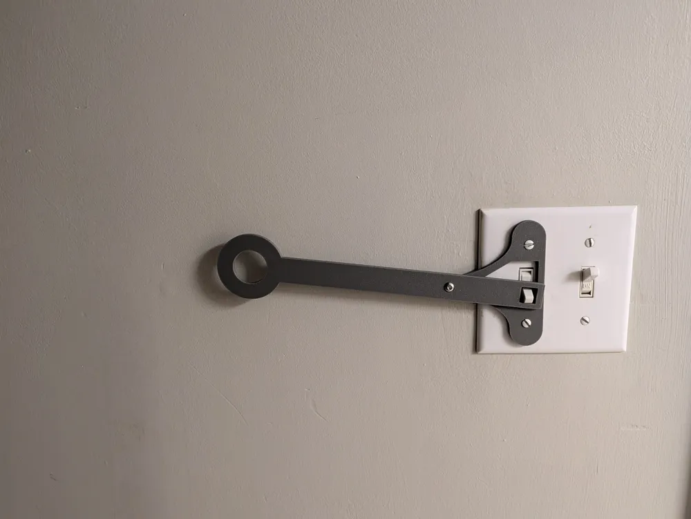 Horizontal Light Switch Extender - Free 3D Print Model - MakerWorld