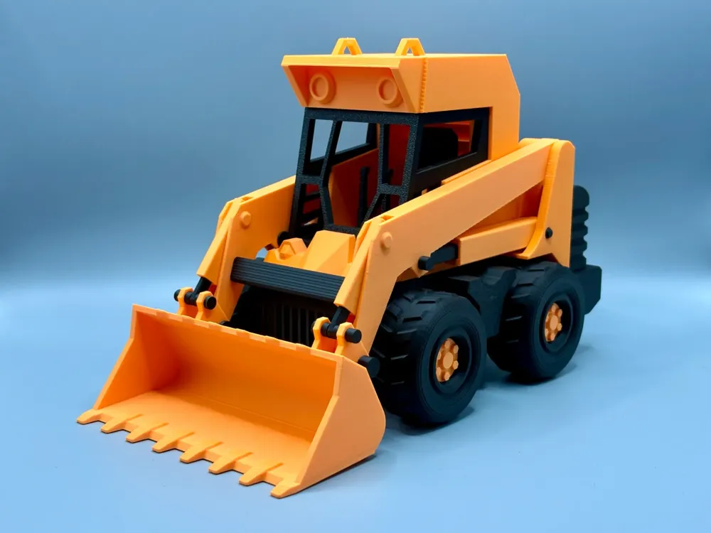 Fun Assembled Excavator by SOFUN_ART MakerWorld: Download Free 3D Models