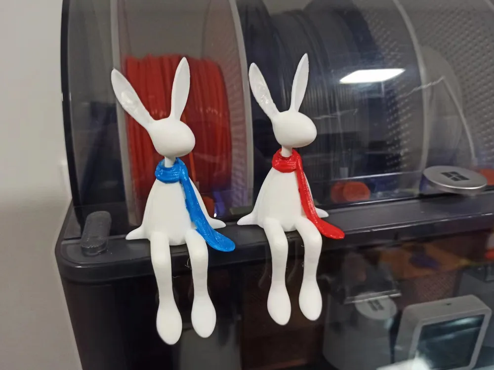 easter bunny ornaments - Free 3D Print Model - MakerWorld
