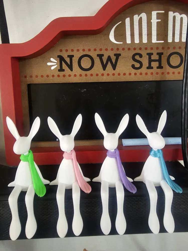 easter bunny ornaments - Free 3D Print Model - MakerWorld