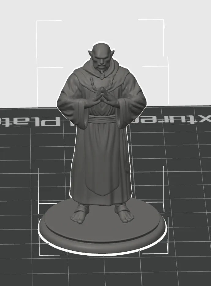 Orc Monk DND figure! by Jafik MakerWorld: Download Free 3D Models