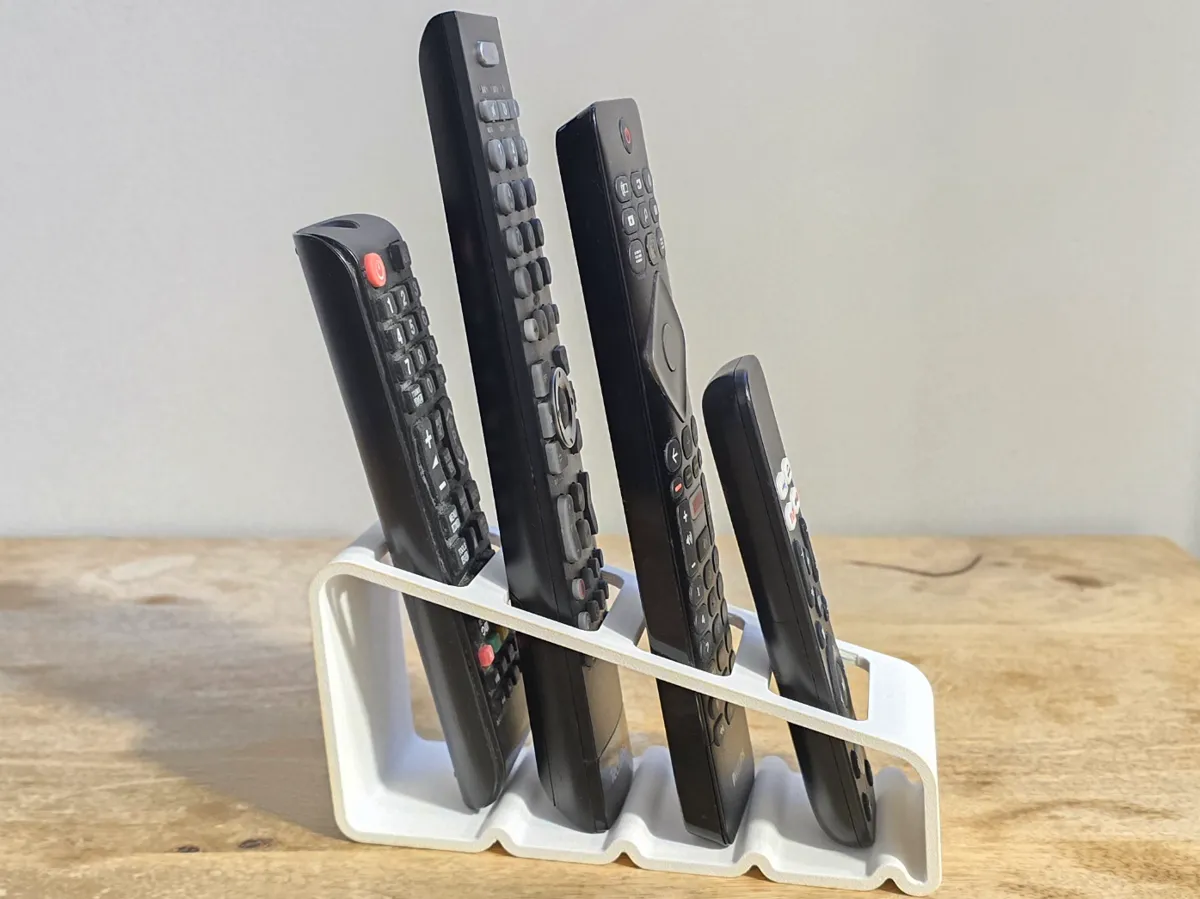 Customizable Remote Control Holder - Free 3D Print Model - MakerWorld