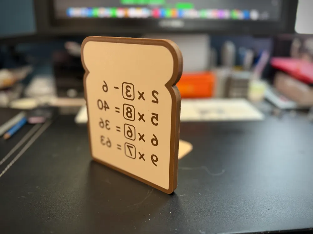 Doreamon Memory Bread/Copying Toast by LawOfMcKrispyKreme - MakerWorld