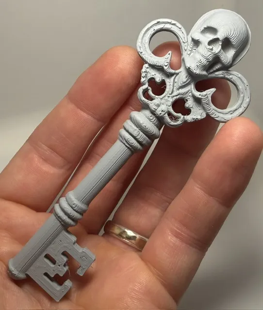 Halloween Skeleton Key - Free 3D Print Model - MakerWorld