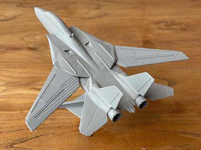 F14 (Variable-sweep Wing) by XJBHC MakerWorld: Download Free 3D Models