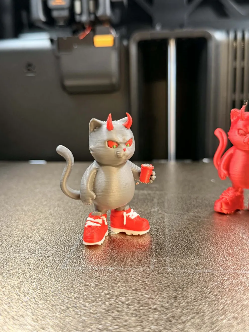 Hell Cat – Street Style Devil - Free 3D Print Model - MakerWorld