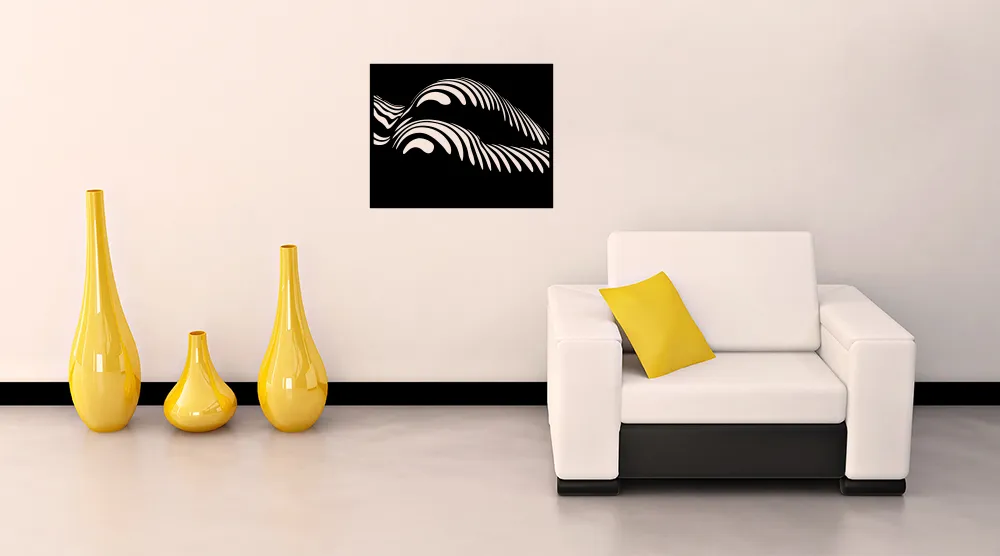 Woman silhouette wall art by lbllab3d - MakerWorld
