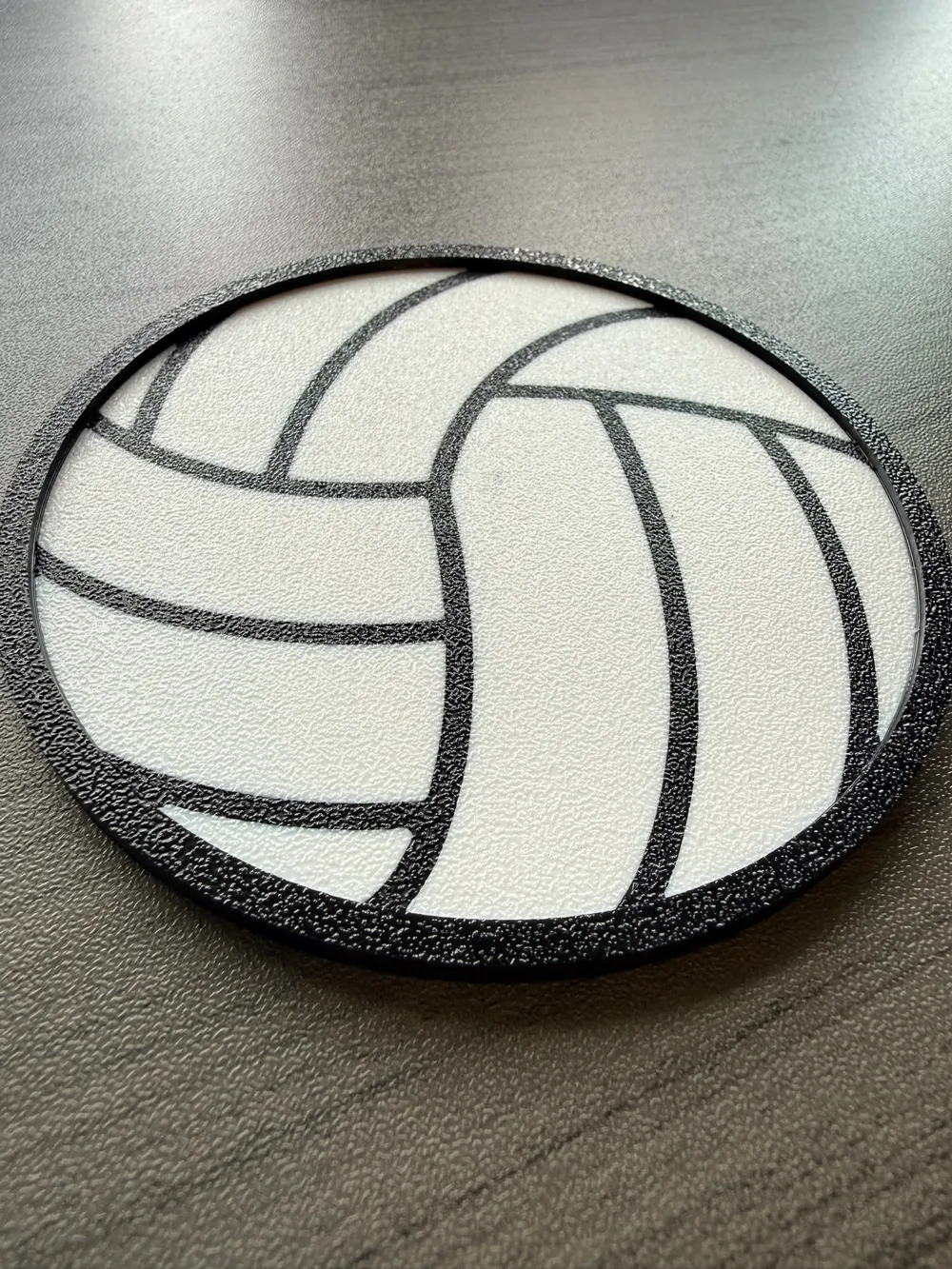 Volleyball Coasters 90x2mm - Free 3D Print Model - MakerWorld