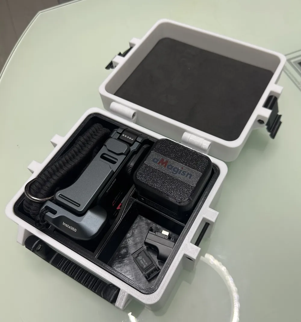 Storage Box (A1 mini printable) Action Camera Storage Case by Andy ...