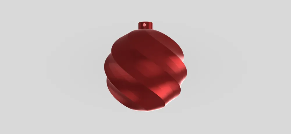 Customizable Christmas Tree Ornament/Decoration - Free 3D Print Model ...
