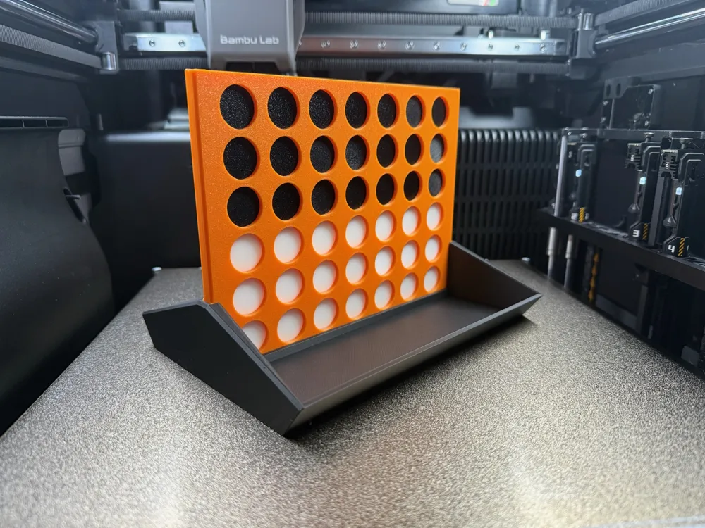 Connect Four – Rail-guided plug-in system | No Supports - Free 3D Print ...