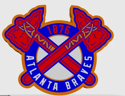 Atlanta Braves Led Light Box by edwani2012 - MakerWorld