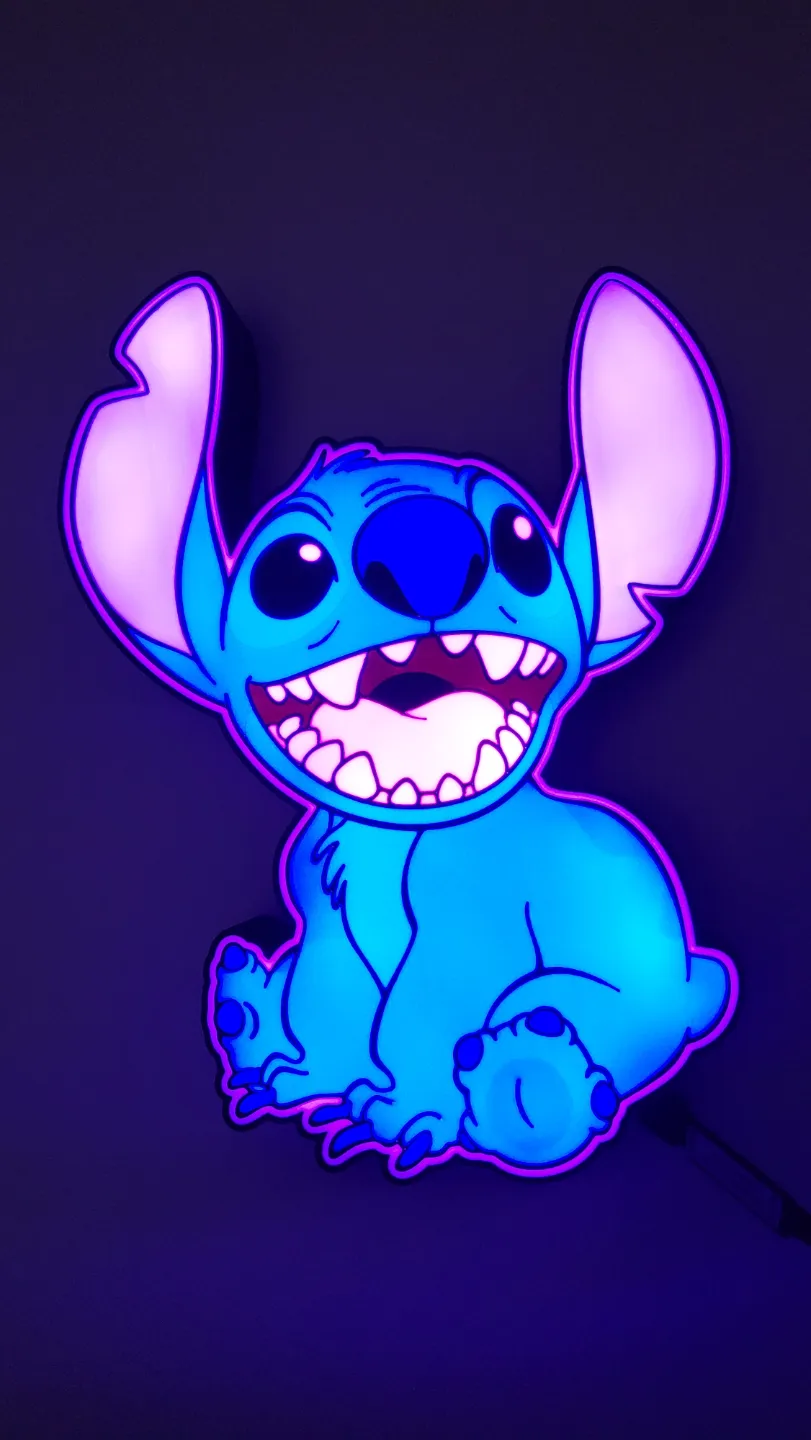 Stitch | LED Display - Free 3D Print Model - MakerWorld