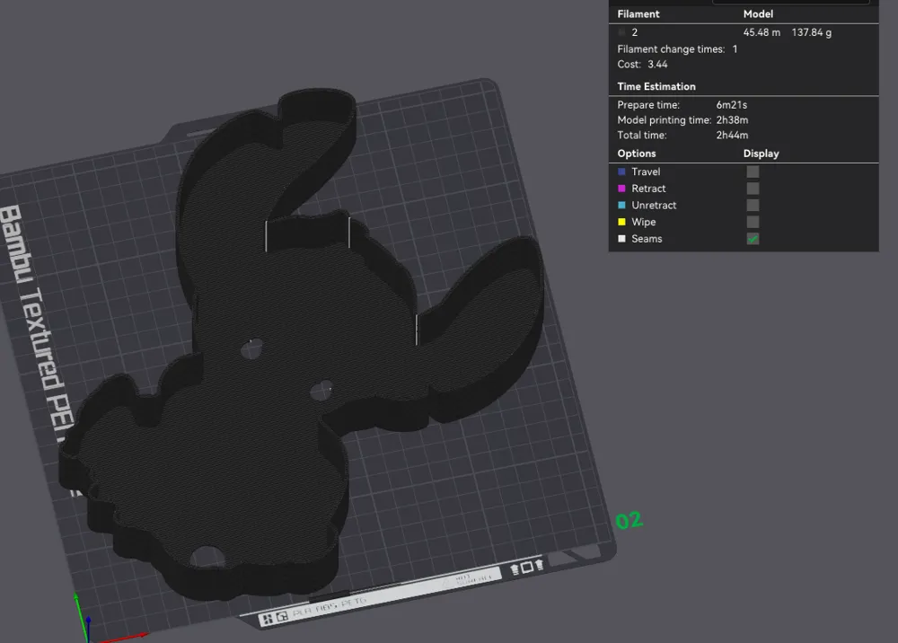 Stitch | LED Display by CC3D MakerWorld: Download Free 3D Models