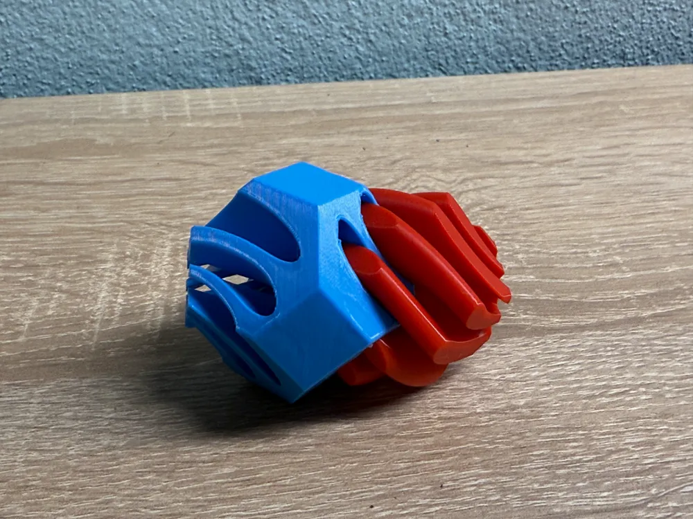 Tetradecahedron Passthrough 3D by LemonArts - MakerWorld