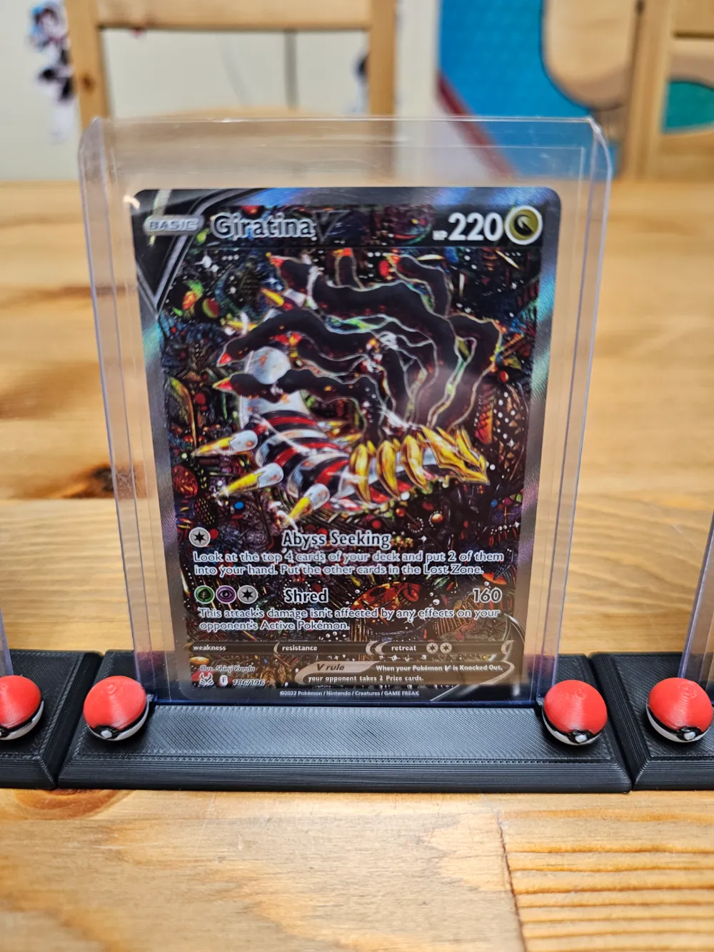 Pokemon Card Display, Top Loader Showcase Stand by Uncle Flappy ...