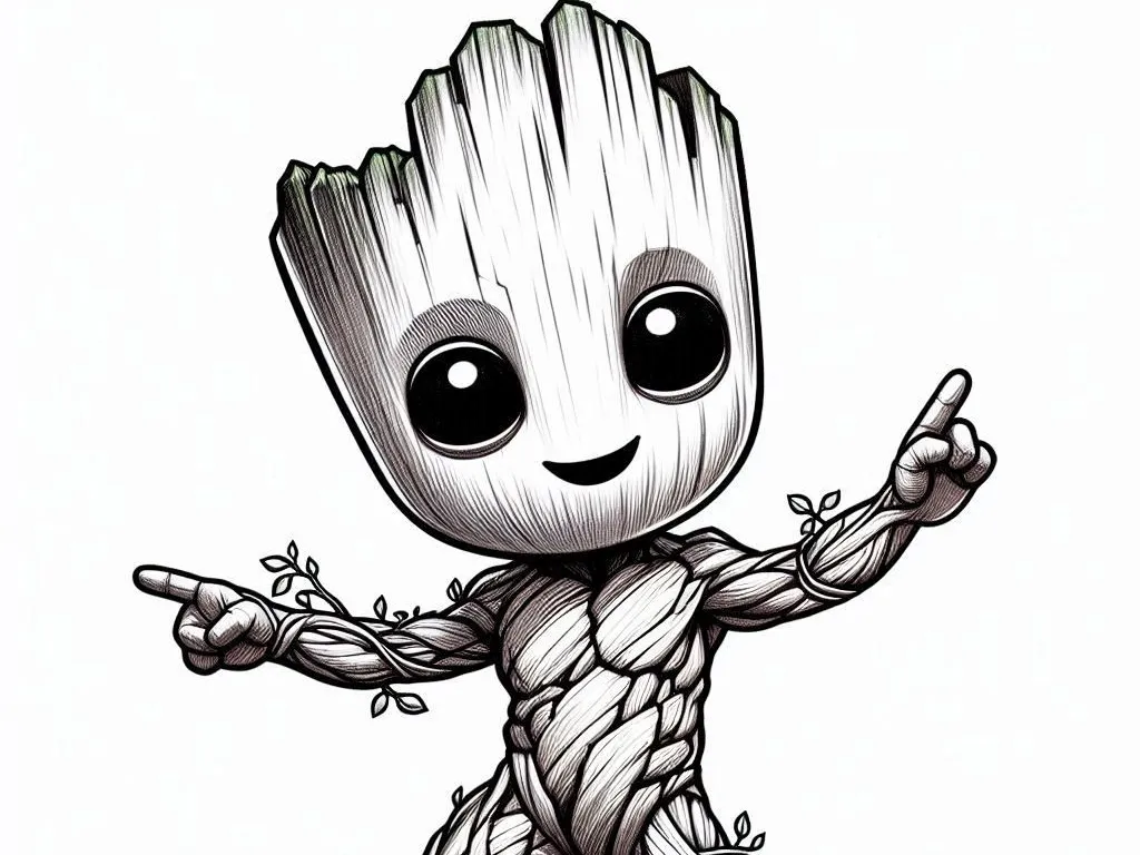 Boîte lumineuse Marvel Grooth - Modèle d'Impression 3D Gratuit - MakerWorld