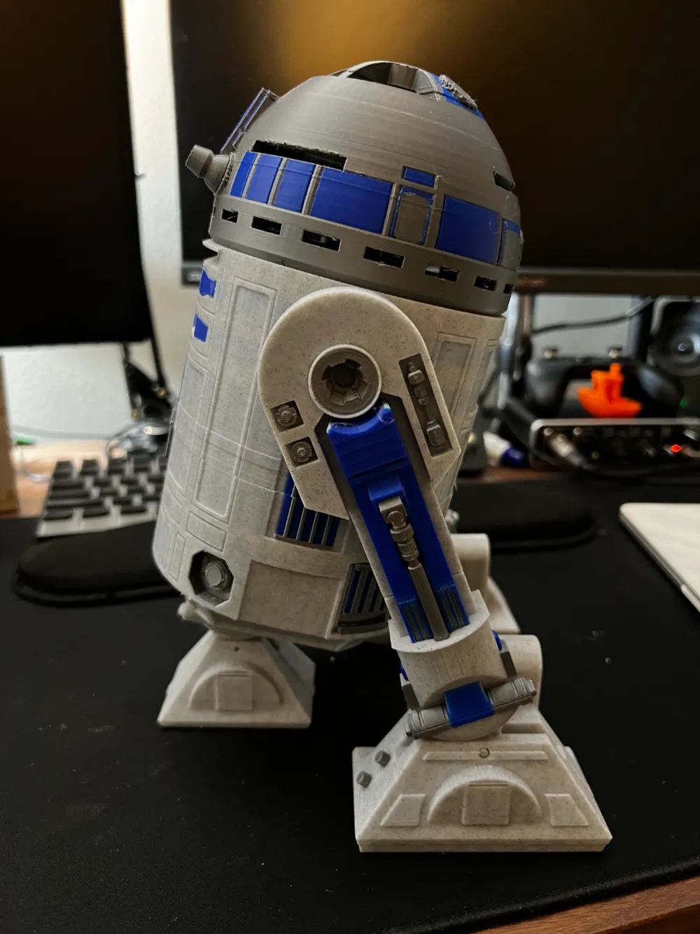 R2D2 Echo Dot 3 Dock Remixed by Josh Creek MakerWorld: Download Free 3D ...