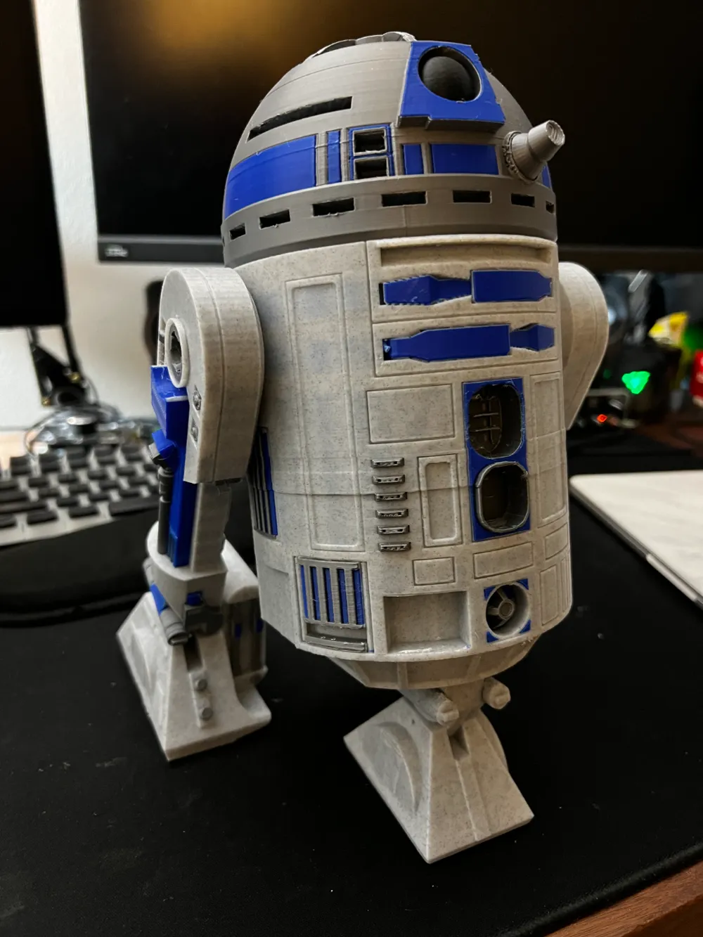 R2D2 Echo Dot 3 Dock Remixed by Josh Creek MakerWorld: Download Free 3D ...