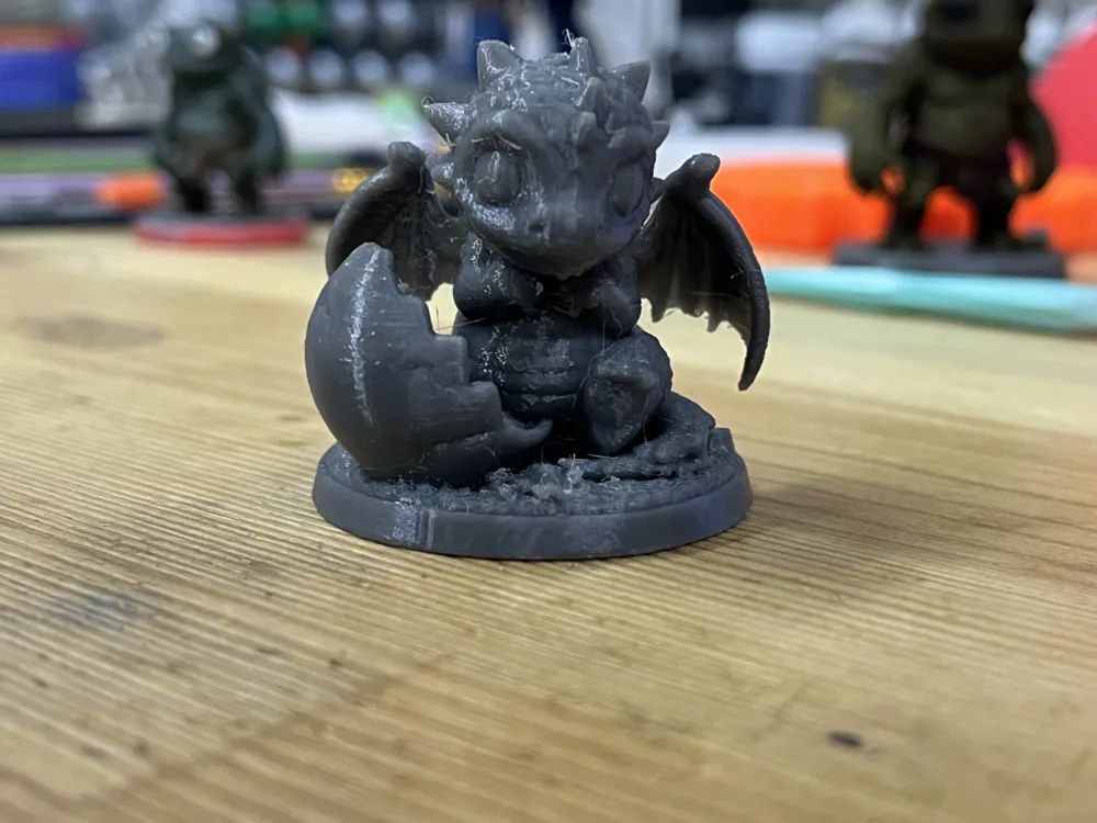 DnD Baby Dragon Hatchling | Fantasy RPG Miniature by Redsing_ART ...