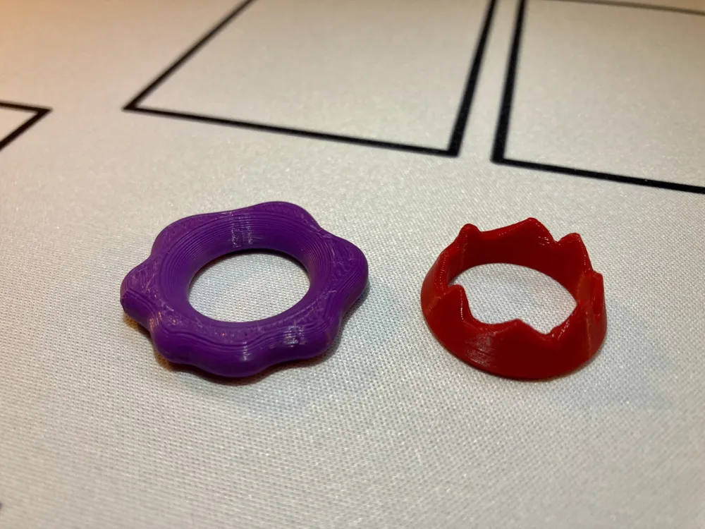 Pokemon Damage Counter Cones Condition Status - Free 3D Print Model ...