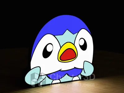 Togepi Pokemon LED Lamp by Chester3D - MakerWorld