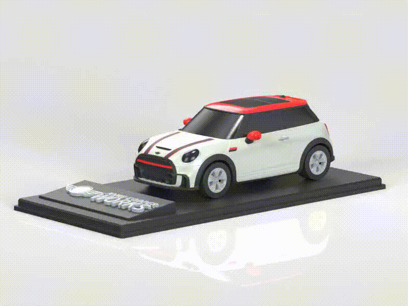 【Mini】 Cooper JCW Classic 3-Door Model by SAMPAN棱界复刻 MakerWorld ...