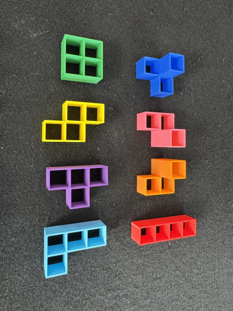 Gravity Wobble - Tetris Balance Game - Free 3D Print Model - MakerWorld