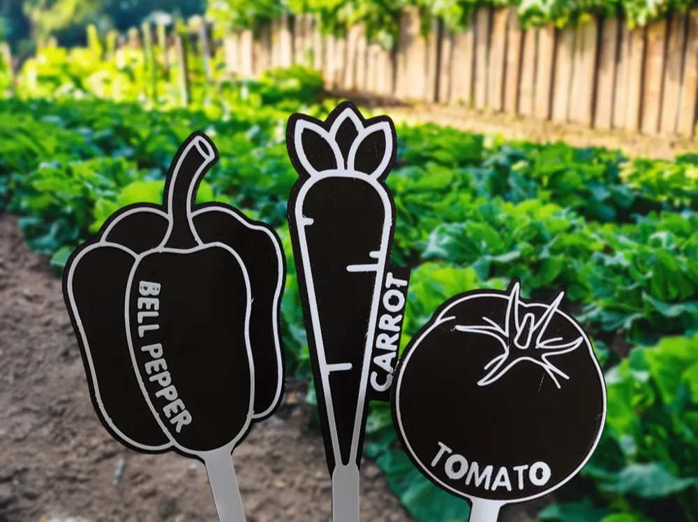 Vegetable Labels Signs Markers by Twentyfour3D MakerWorld: Download ...