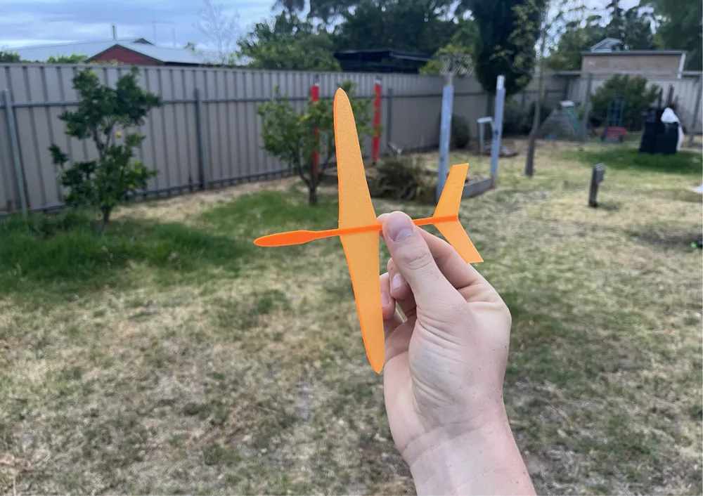 Mini Glider V2 - Free 3D Print Model - MakerWorld