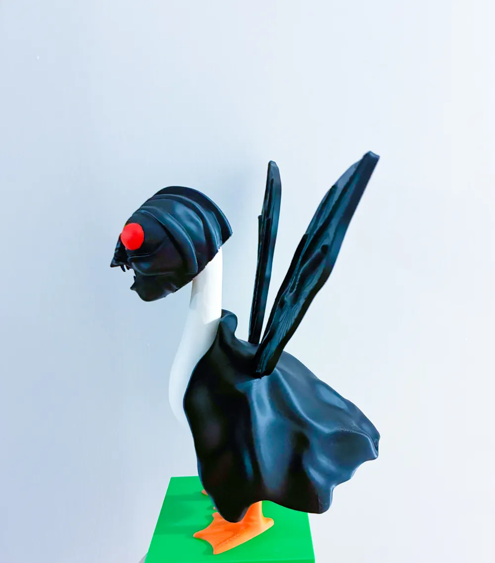 Mothman Themed Desk Goose Gear - Free 3D Print Model - MakerWorld