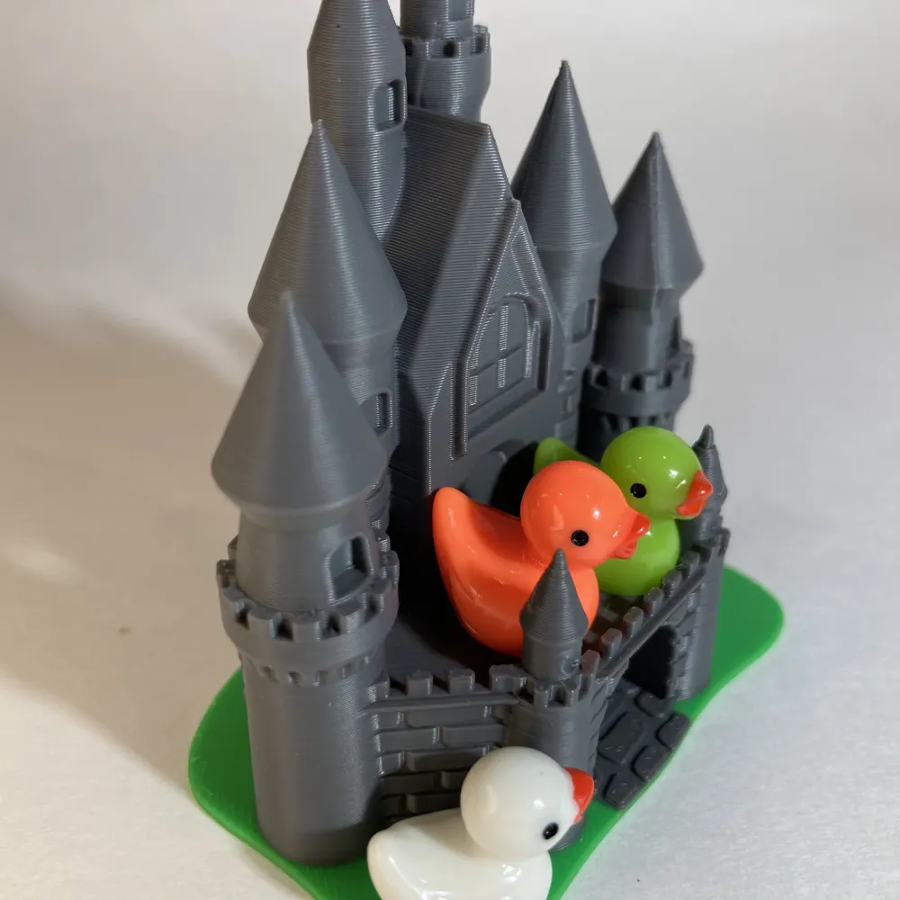 Mini Duck Magical Castle (Cruise Duck) - Free 3D Print Model - MakerWorld
